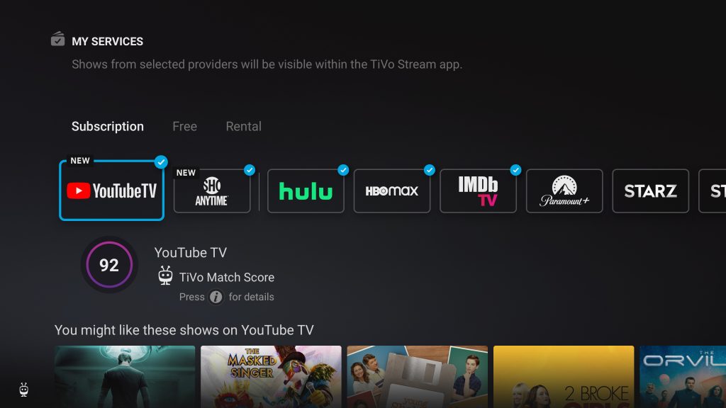 TiVo Bolsters Live, Premium Content Offering with YouTube TV Integration